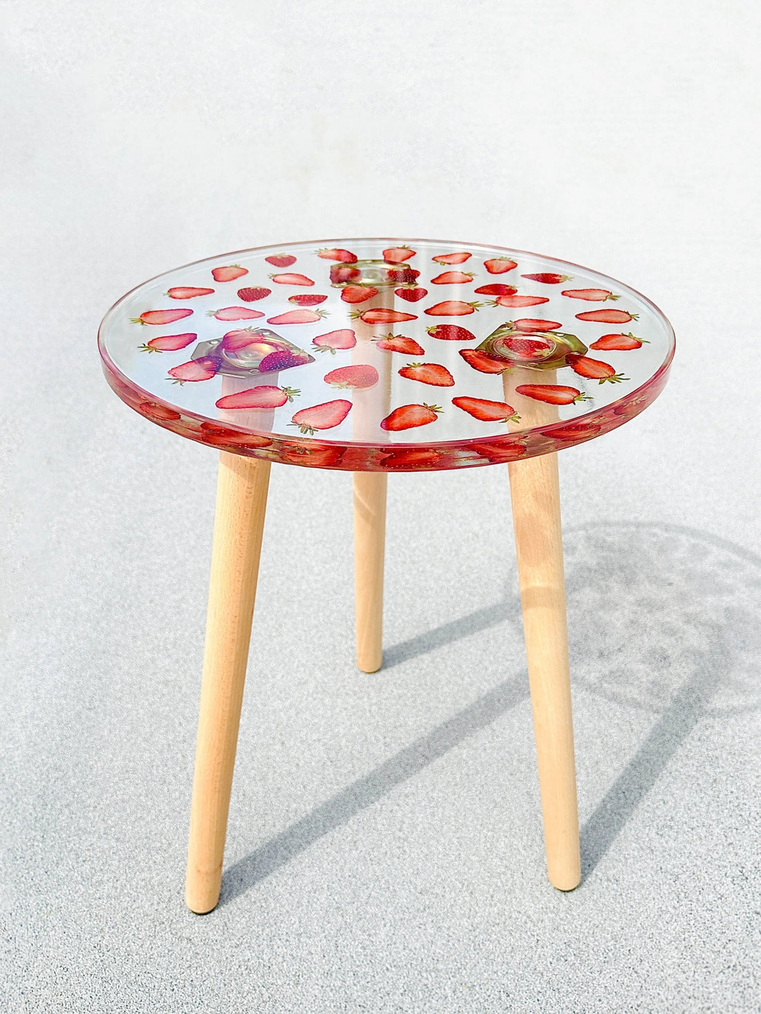 Strawberry Side Table – Dauphinette