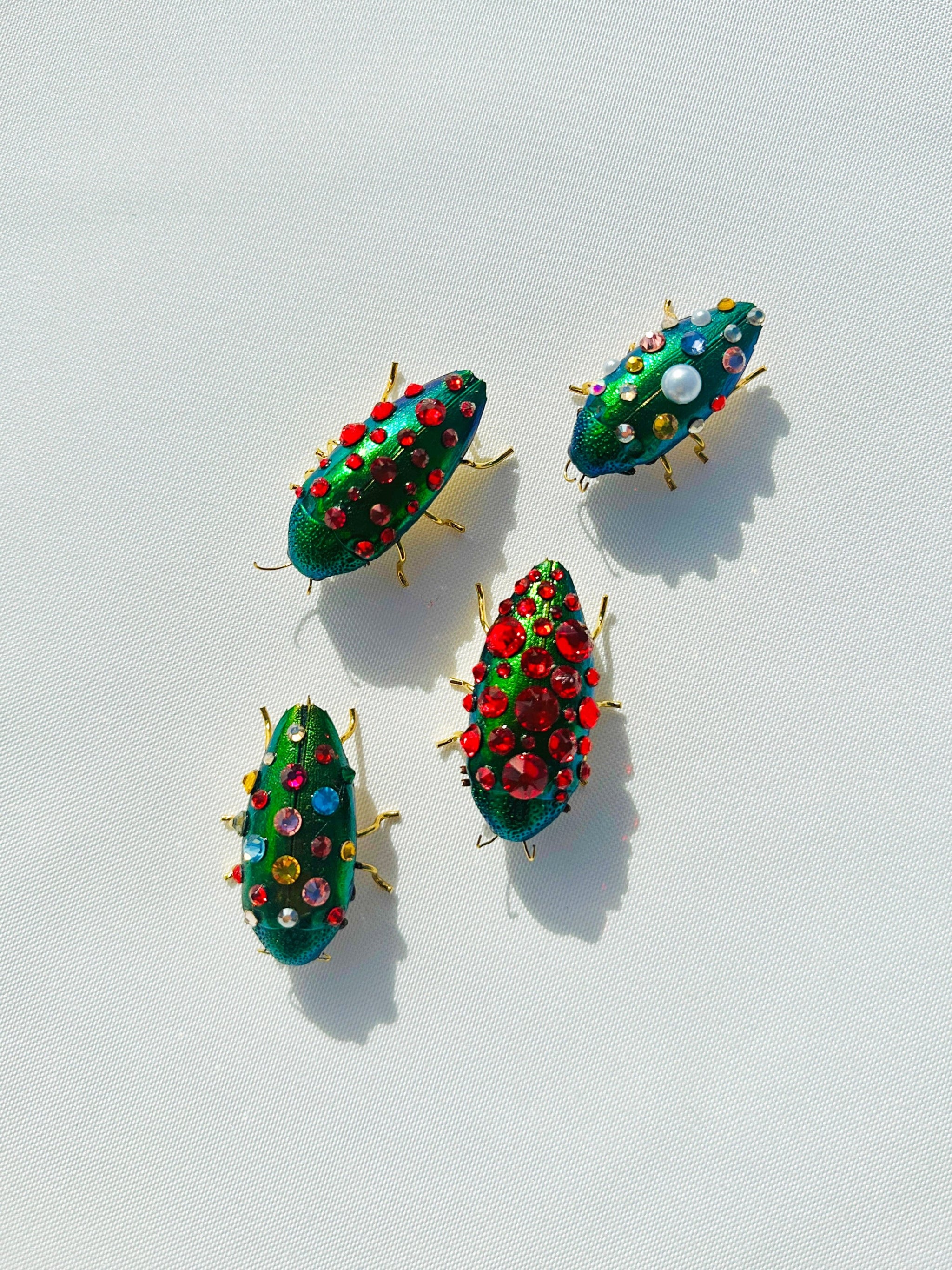 Crystal Beetle Pin – Dauphinette