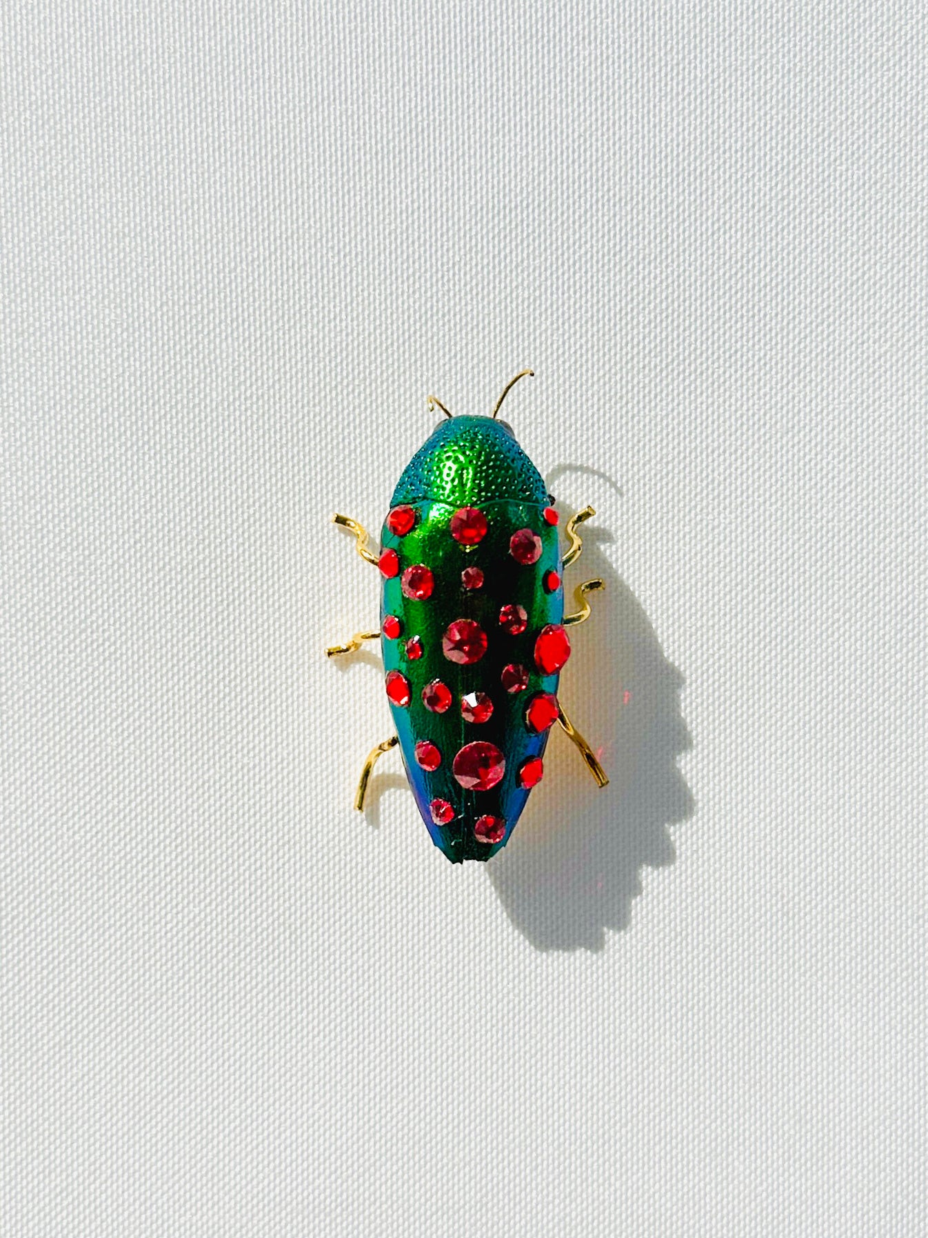 Crystal Beetle Pin – Dauphinette