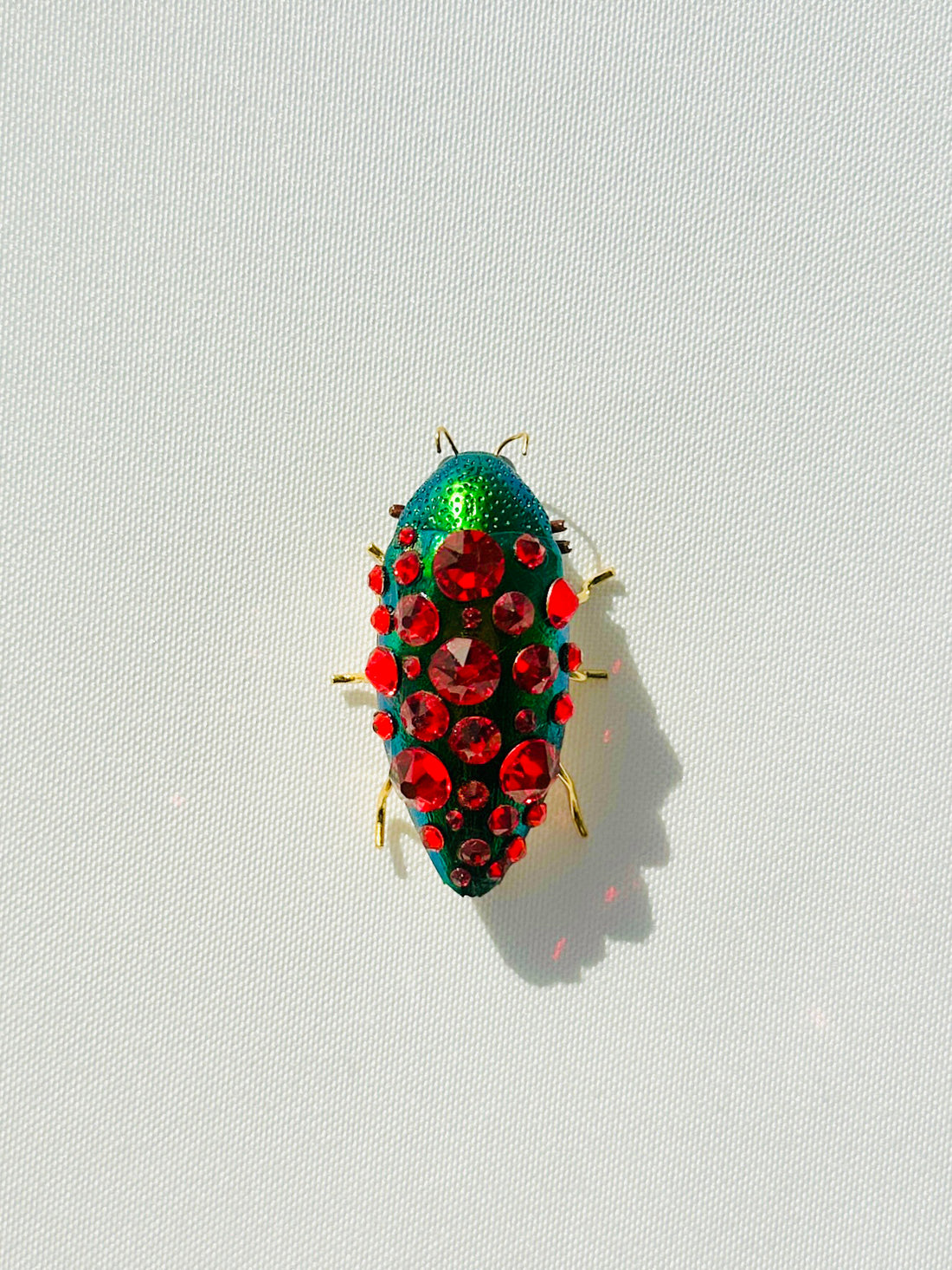 Crystal Beetle Pin – Dauphinette